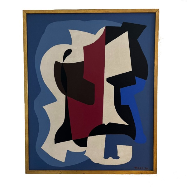 Jozef Mees, oil on canvas, 1970 - Sophistic